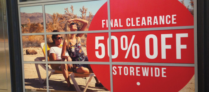 #1 Window Signs Suffolk County, NY | Vinyl Window Graphics